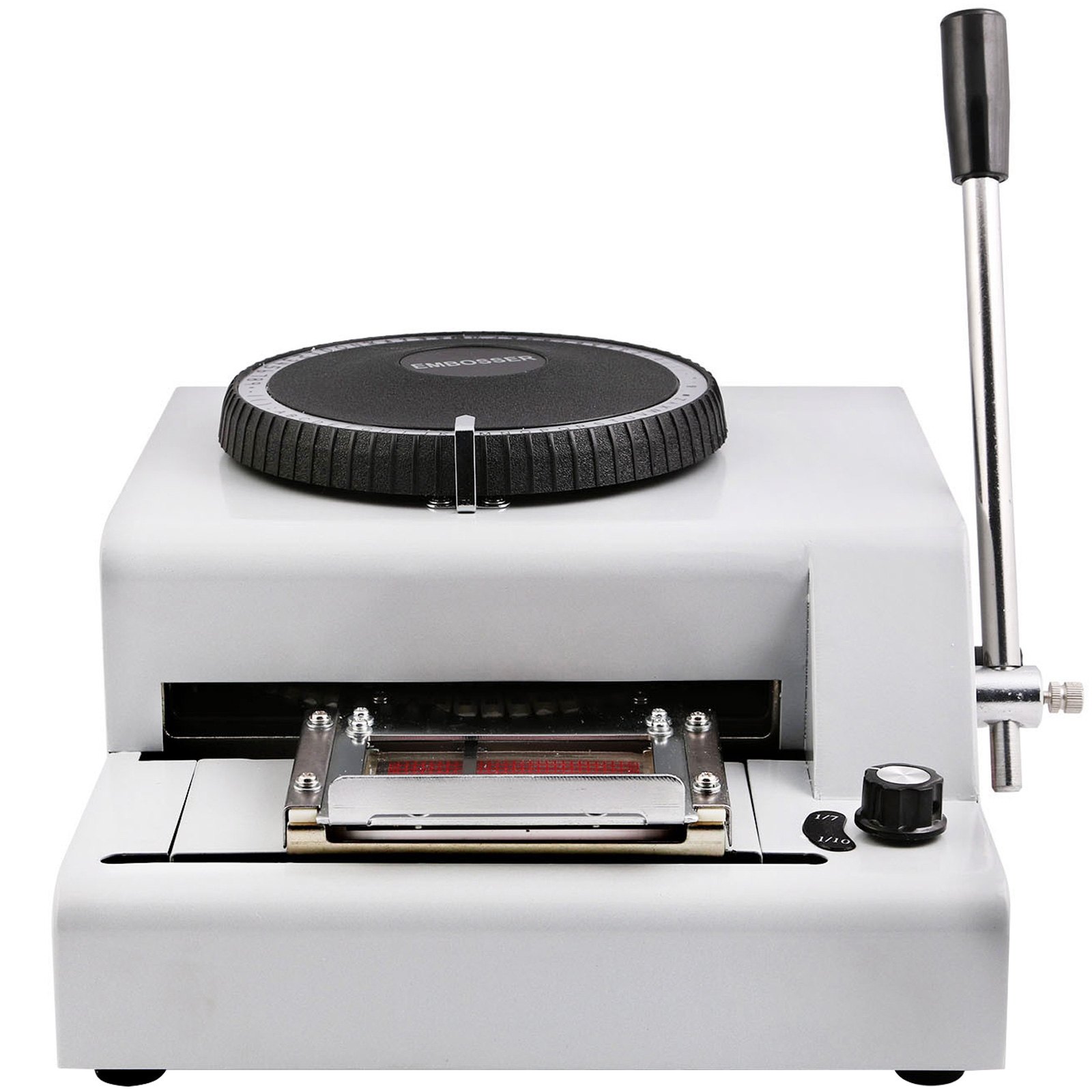 VEVOR Embossing Machine 72 Character Card Embosser for PVC Card Credit ...