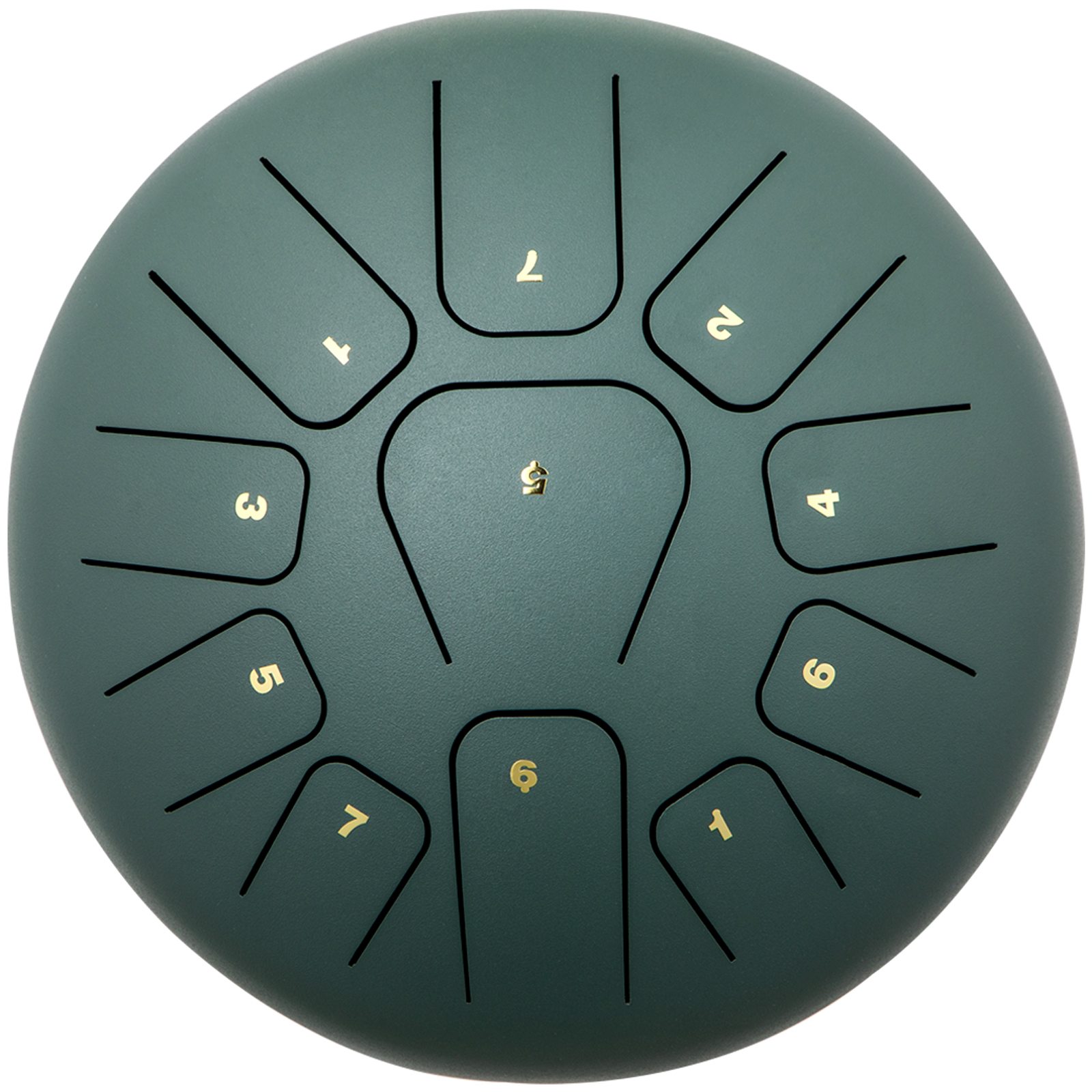 Steel Tongue Drum 8" 11 Notes Pan Drum Handpan Percussion Tank Drum W ...