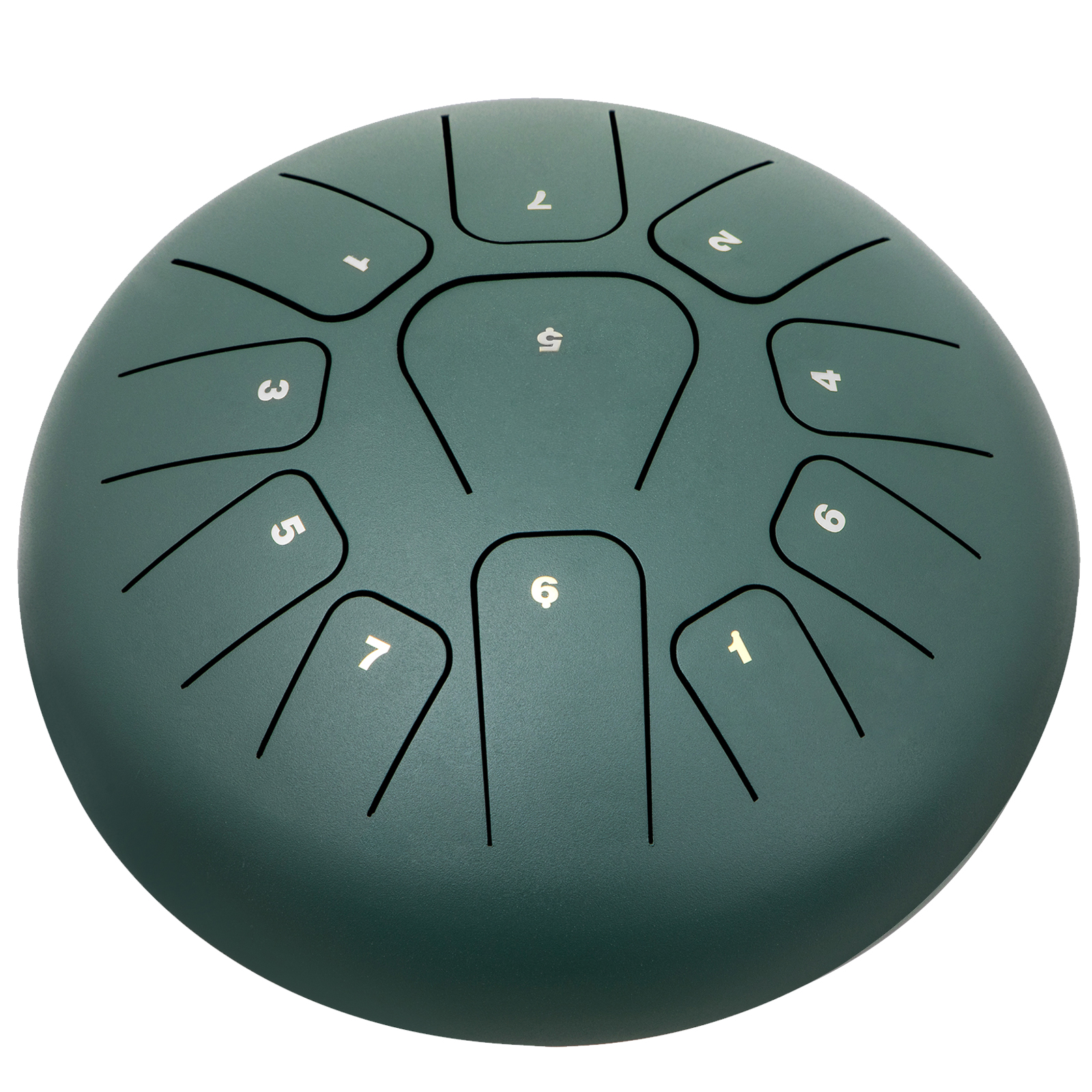 Steel Tongue Drum 8" 11 Notes Pan Drum Handpan Percussion Tank Drum W ...