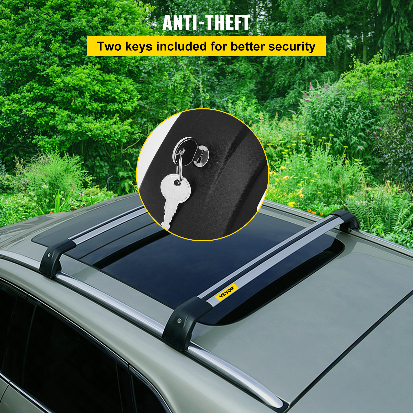 New Top Roof Rack For Audi Q7 2006-2017 Baggage Luggage Aluminum Rail ...