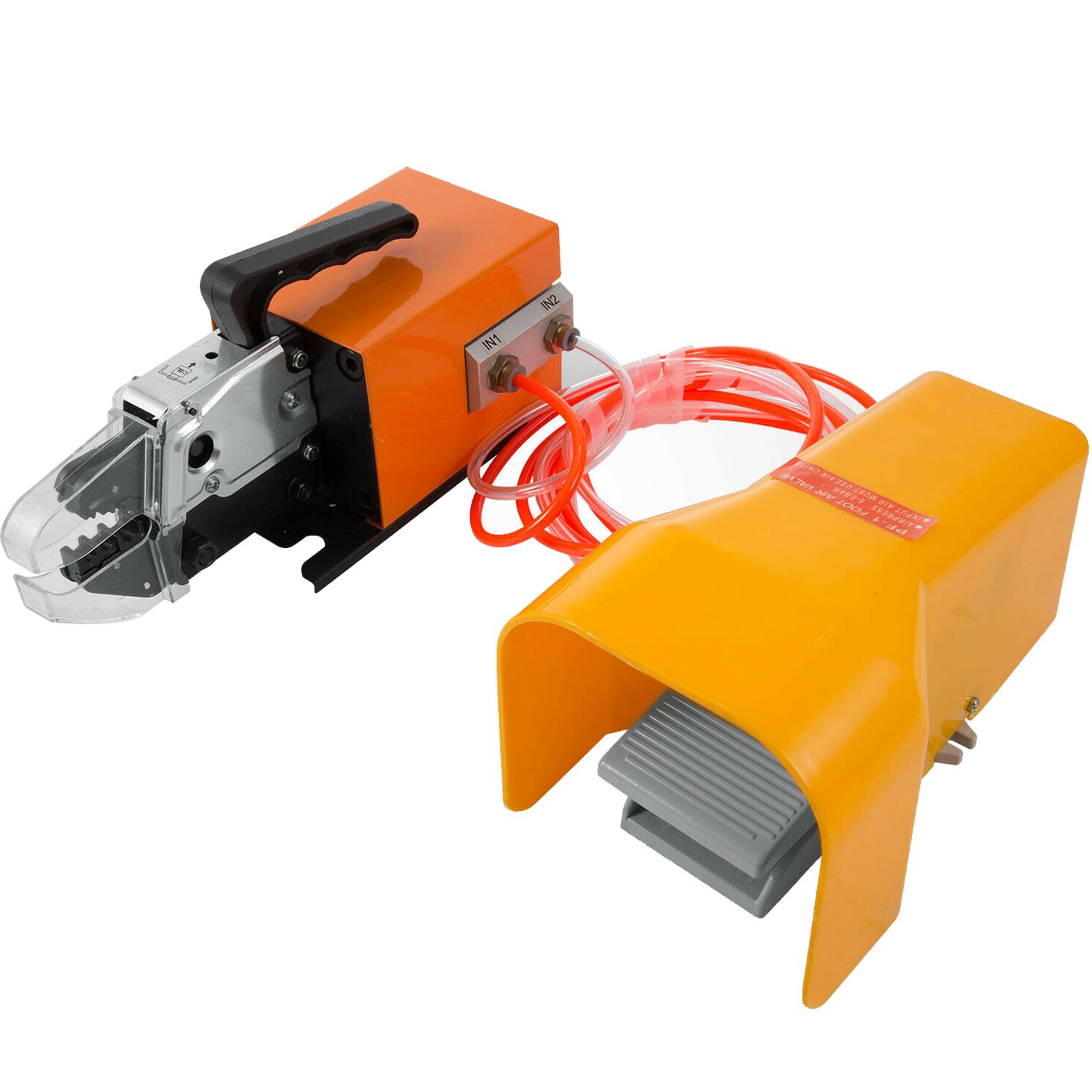 VEVOR Pneumatic Crimping Tool AM-10 Pneumatic Air Powered Wire Terminal ...