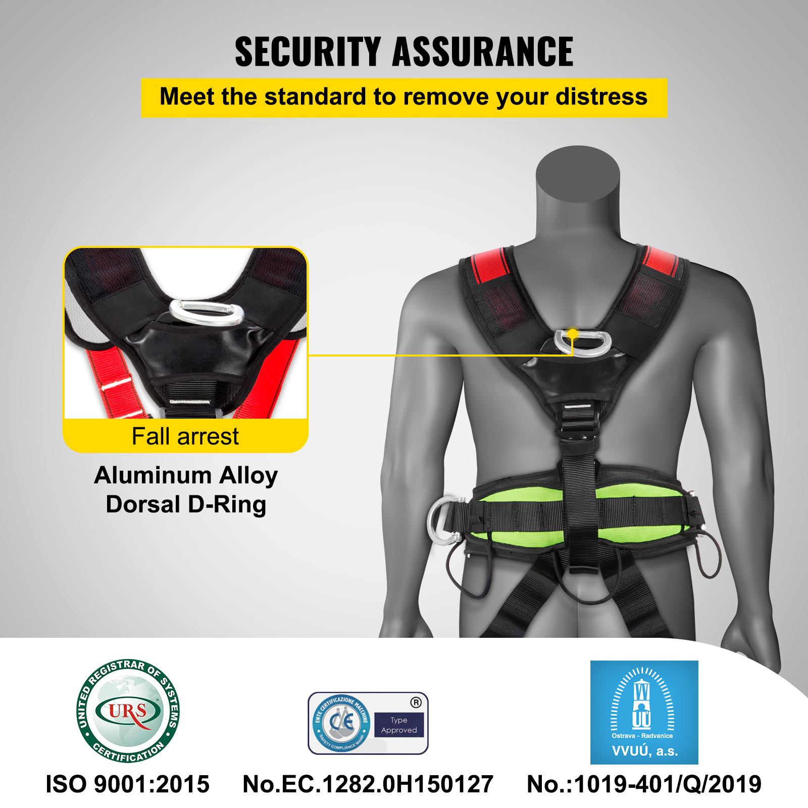 Safety Climbing Harness Rock Climbing Gear Rappelling Floor Escape ...