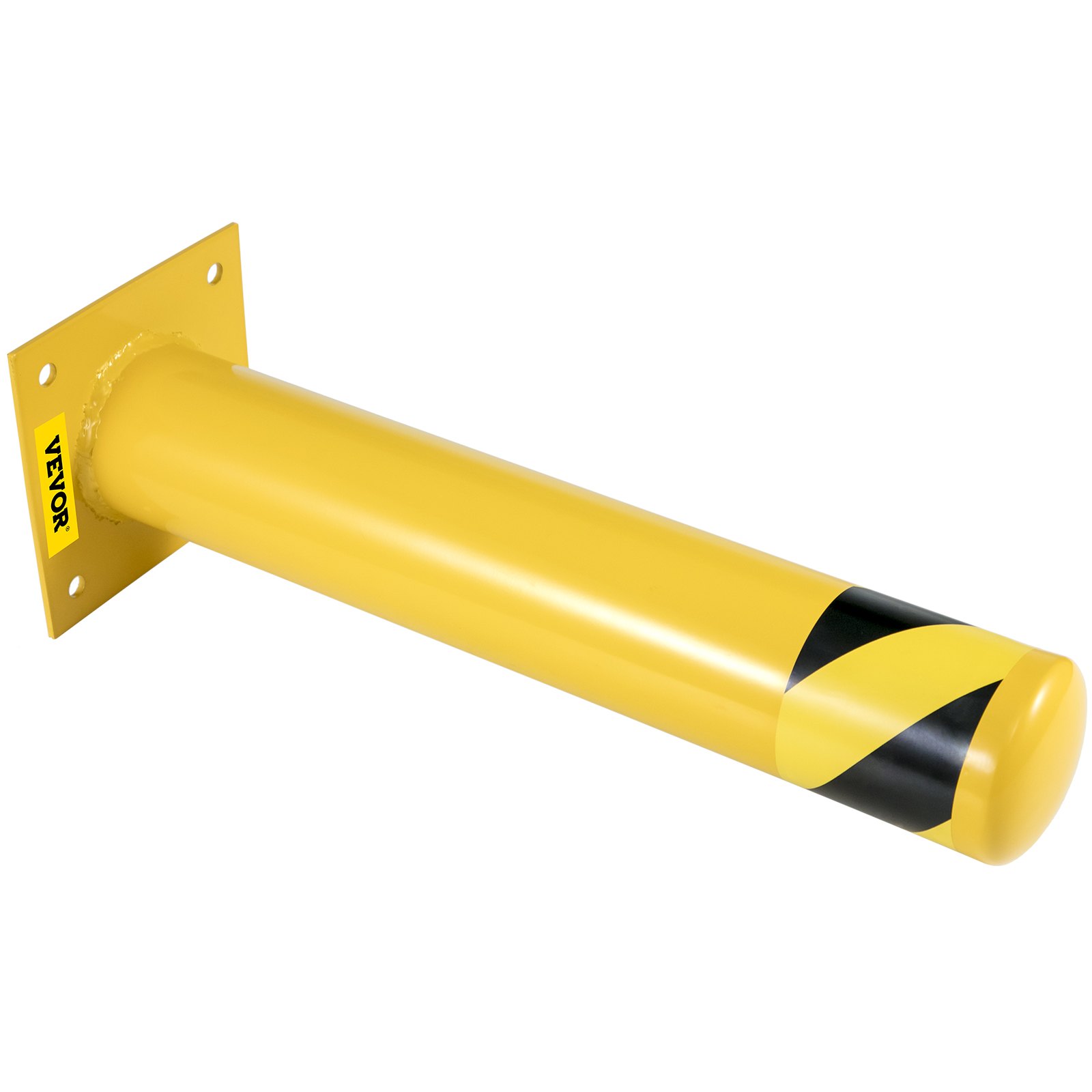 VEVOR Safety Bollard, 36 Inch Height Bollard Post, 5.5 Inch Diameter ...