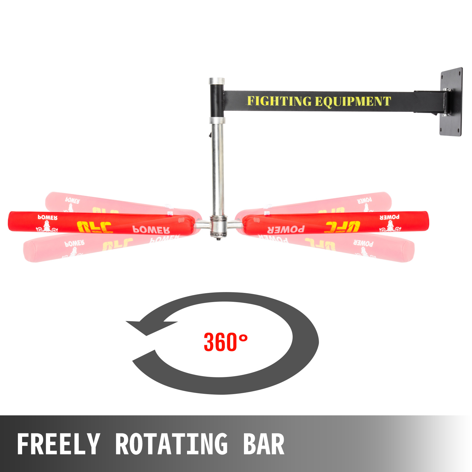 Boxing Spinning Bar Wall Mount, Boxing Bar Reflex Punching Bar, Eye ...