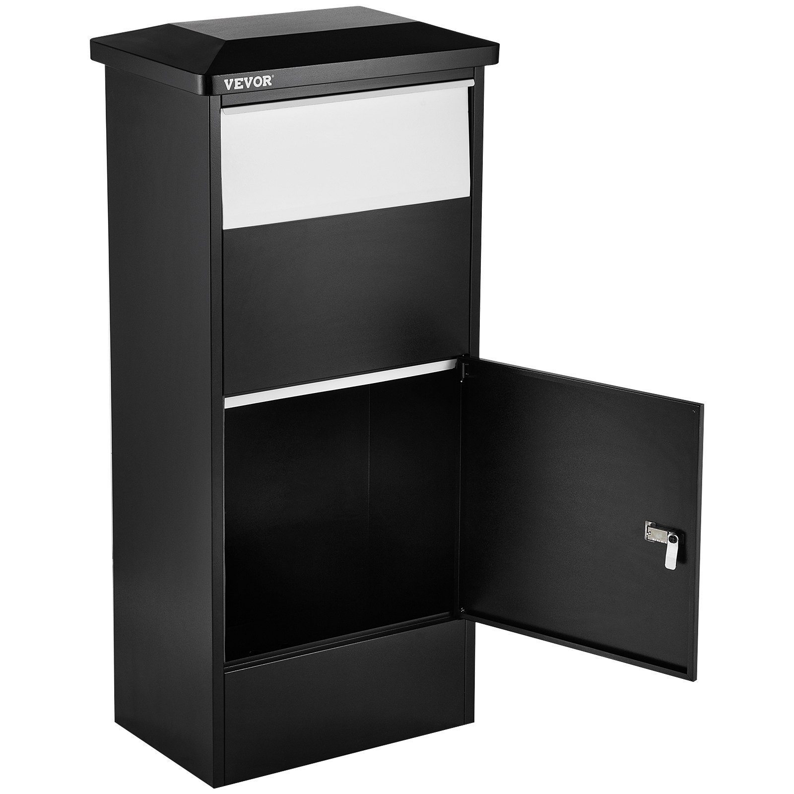 VEVOR Package Delivery Drop Box Parcel Mailbox 18.9''x12''x44'' Porch ...