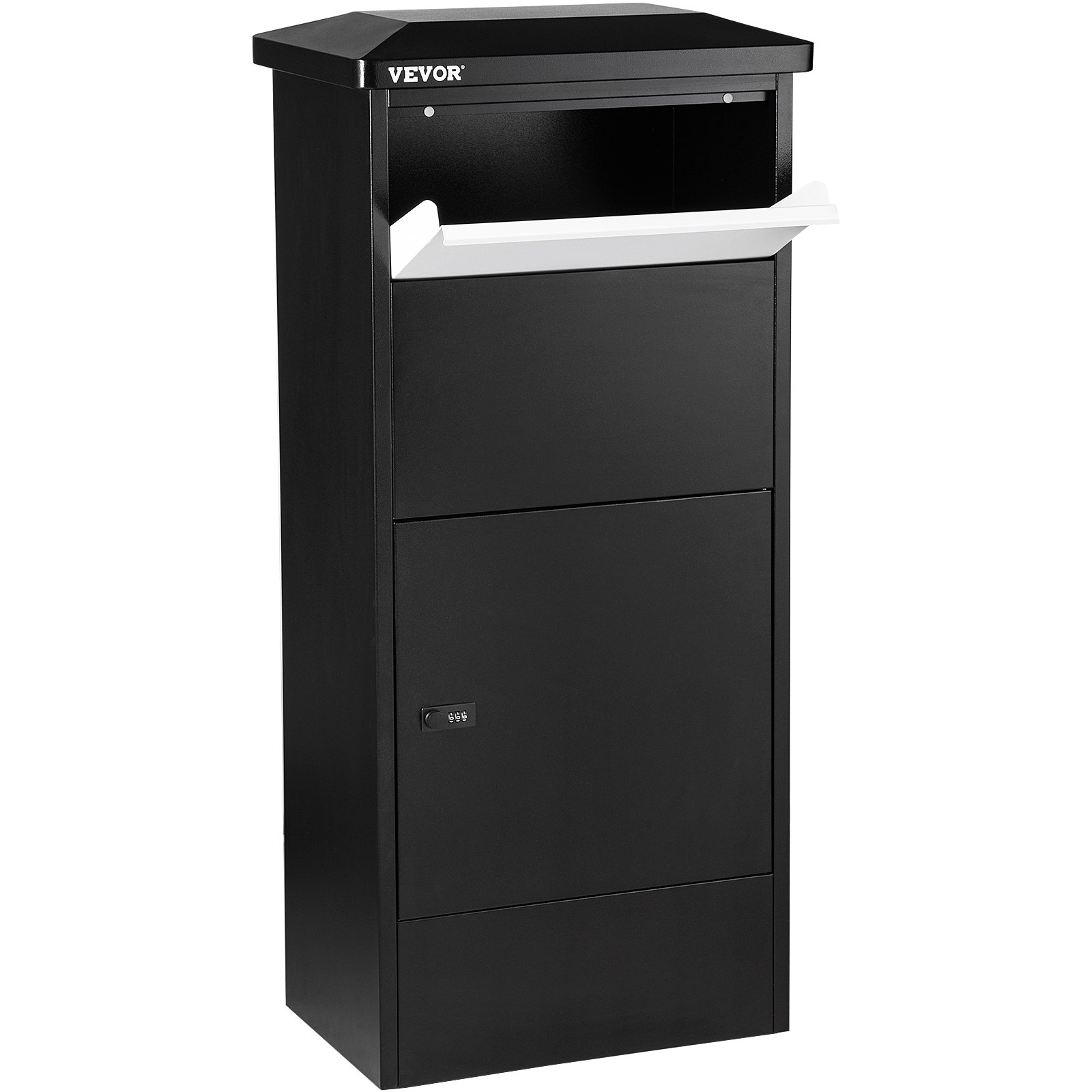 VEVOR Package Delivery Drop Box Parcel Mailbox 18.9''x12''x44'' Porch ...