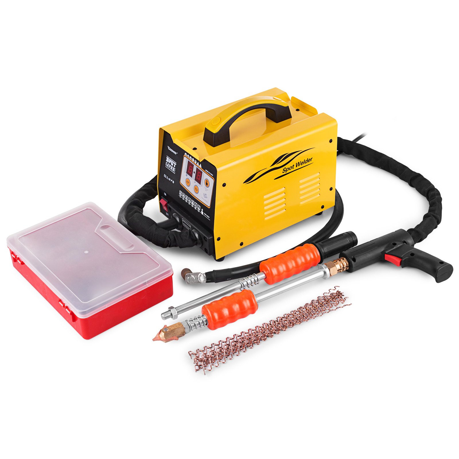 VEVOR 220V Spot Welder Dent Puller, 3000W Stud Welder Dent Repair Kit ...