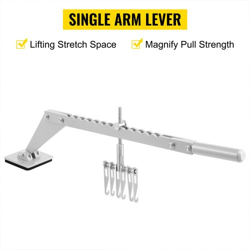 Dent Pull Bar Portable Multi Hook Puller Single Leg Lever 6 Finger Claw ...