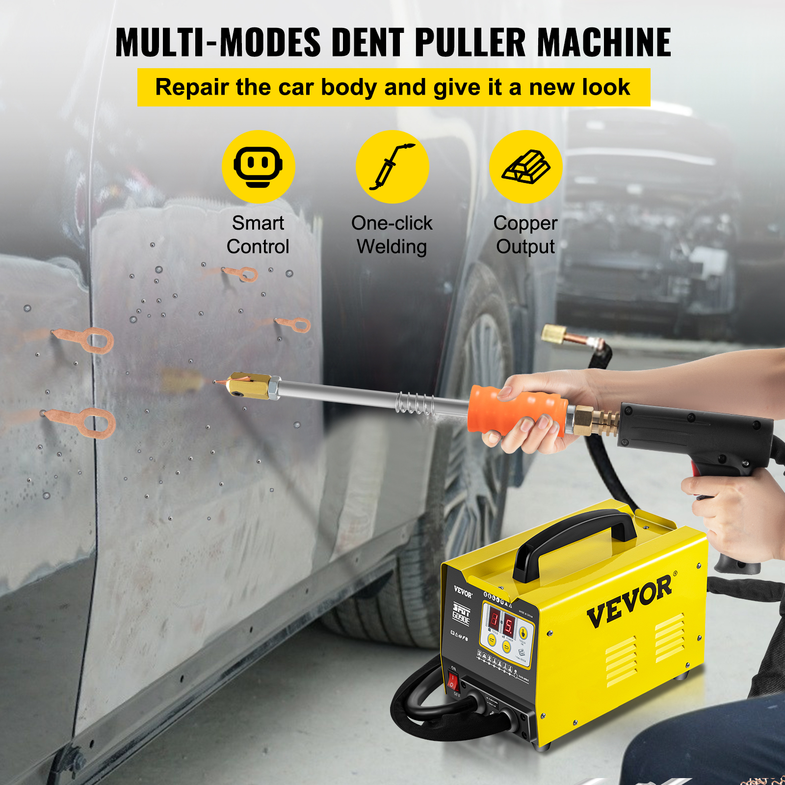 Panel Spot Puller G90e Vehicle Dent Spotter Multispot Bonnet Door ...