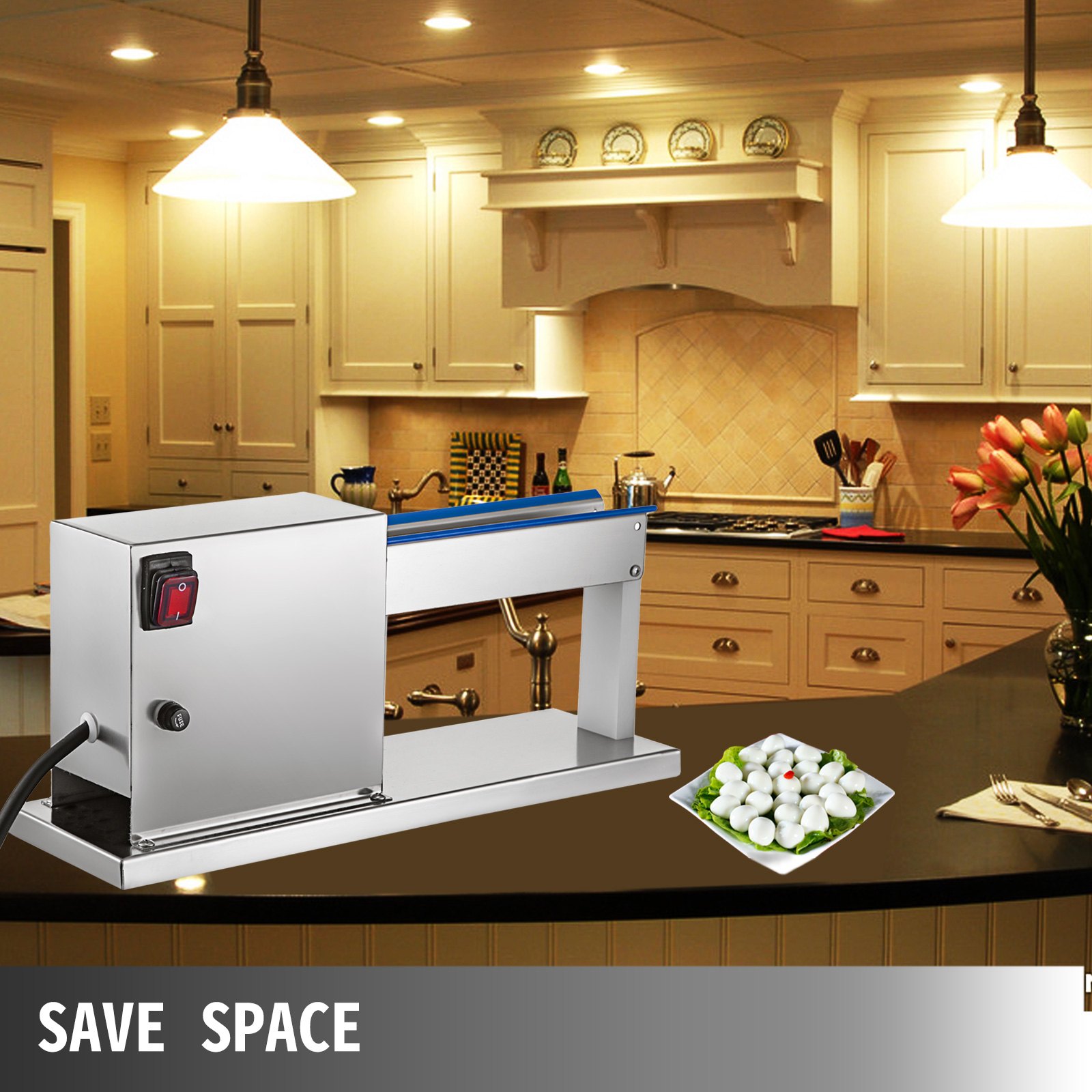 VEVOR Electric Quail Egg Peeler Machine, 50KG/H Commercial Quail Egg ...