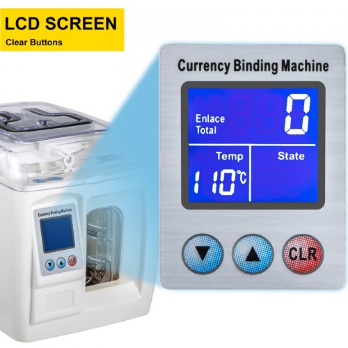 Vevor Banknote Binding Machine Money Bundle Bill Binding Machine 1.5 S ...