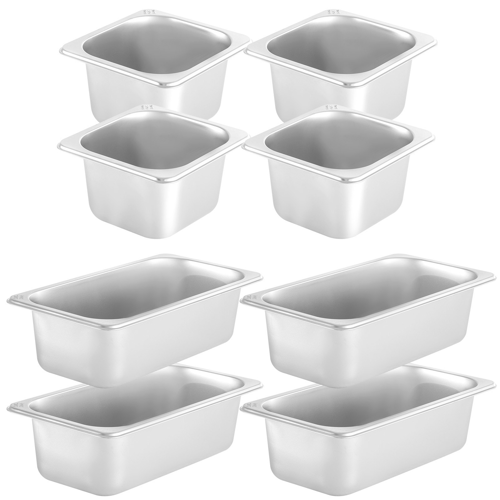 VEVOR Refrigerated Condiment Prep Station, 60-Inch, 16.8Qt Sandwich ...