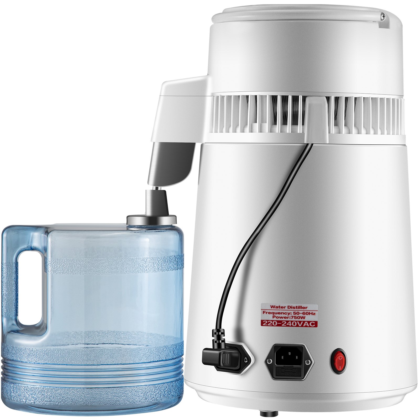VEVOR Pure Water Distiller 750W, Purifier Filter Fully Upgraded with ...