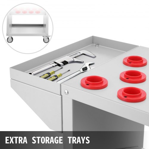 Bt40 Cnc Tool Trolley Cart Holders Toolscoot Cat40 Ct40 Heavy Duty ...