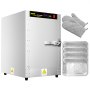 VEVOR Hot Box Food Warmer, 16"x22"x24" Concession Warmer with Water ...