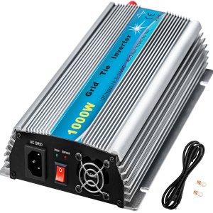 VEVOR Grid Tie Solar Inverter, 1000W MPPT Power Inverter, 50/60 Hz ...