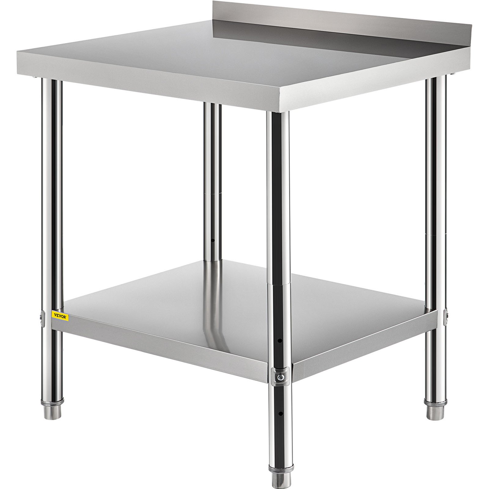 VEVOR Stainless Steel Work Prep Table Commercial Food Prep Table ...