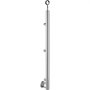 VEVOR Adjustable Angle Stair Rail, 90CM Rail Stair Banister Handrail ...