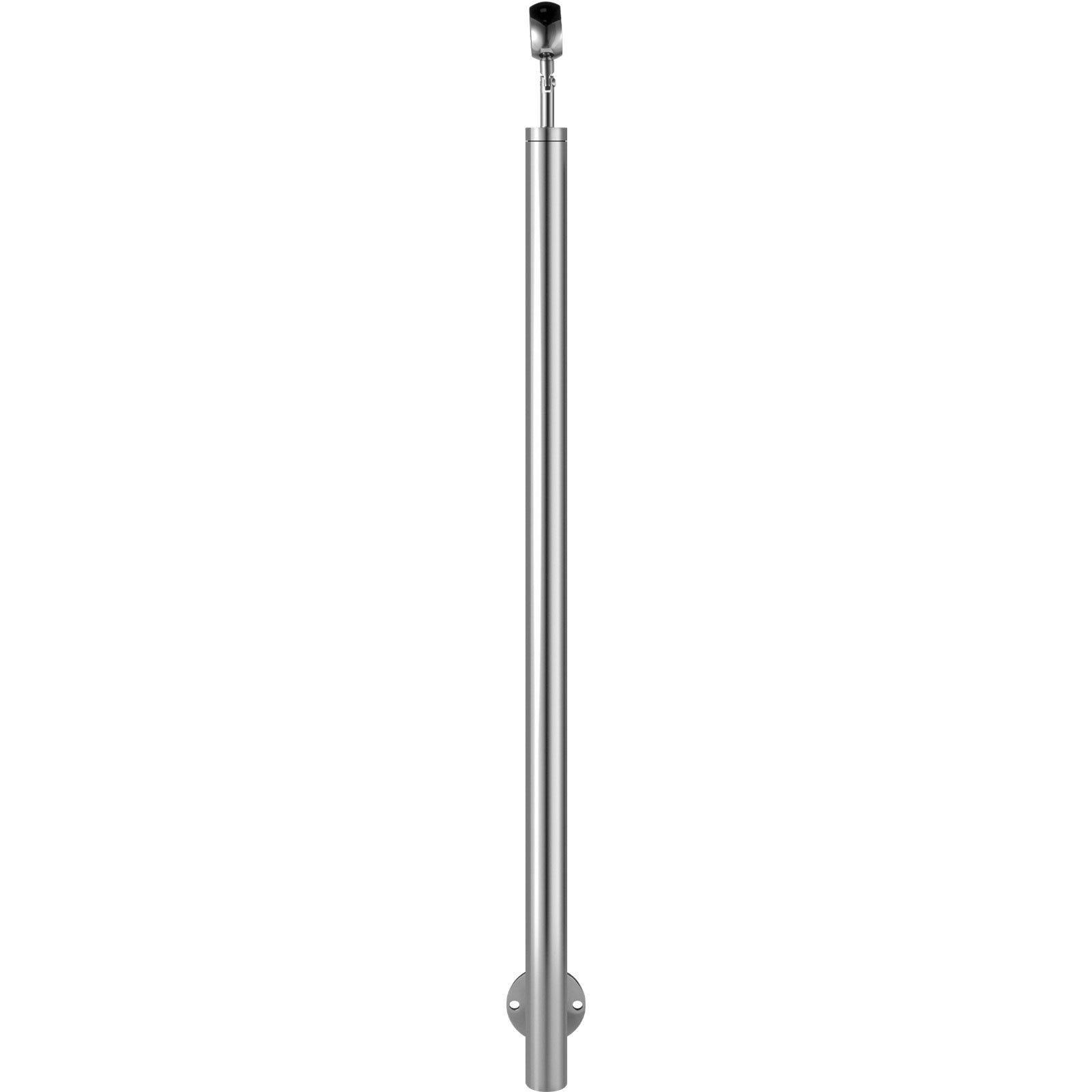 VEVOR Adjustable Angle Stair Rail, 90CM Rail Stair Banister Handrail ...