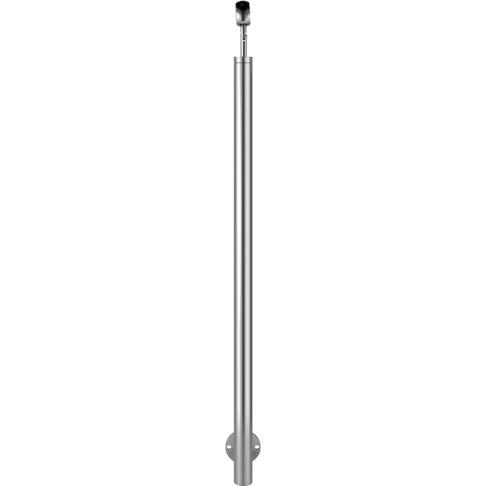 VEVOR Adjustable Angle Stair Rail, 90CM Rail Stair Banister Handrail ...