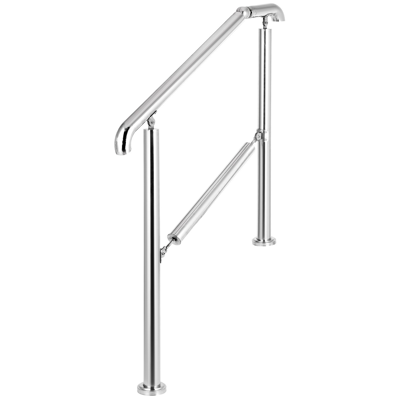 VEVOR Stainless Steel Transitional Handrail fit for Level Surface and 2 ...