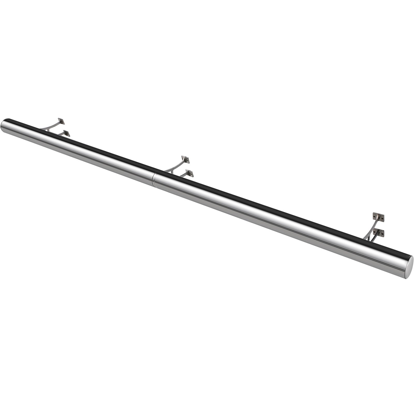 Bar Foot Rail Kit, Bar Mount Foot Rail Kit, 7ft, Bar Foot Rail With 2 ...