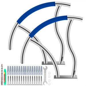 Vevor Swimming Pool Handrail Ladder Handrail Stainless Steel Rail W ...