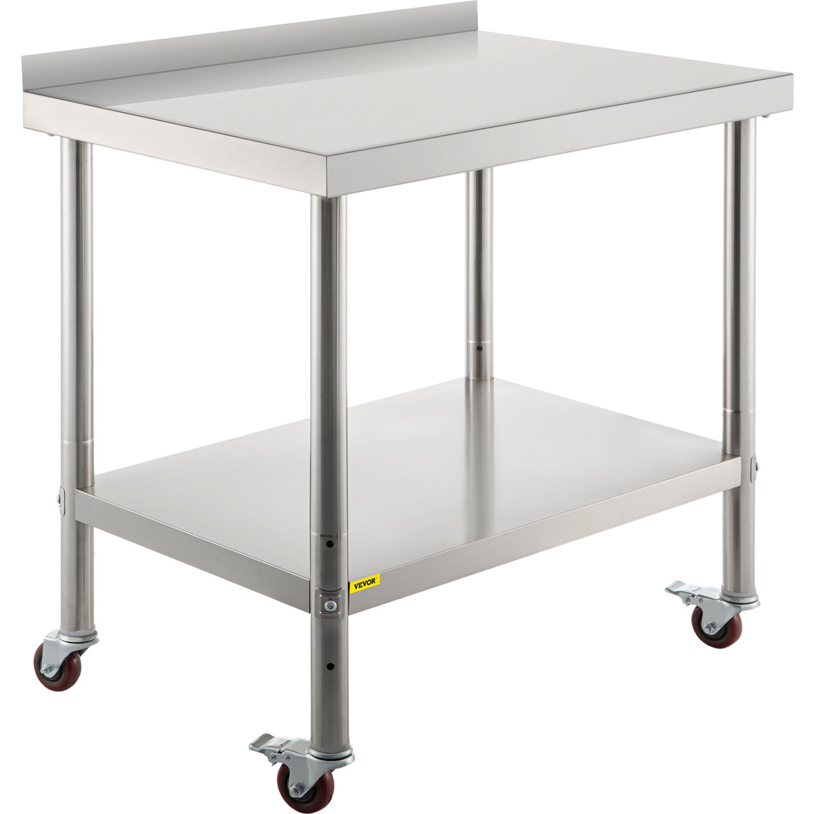 VEVOR VEVOR Stainless Steel Work Prep Table Kitchen Work Table 36x24in ...