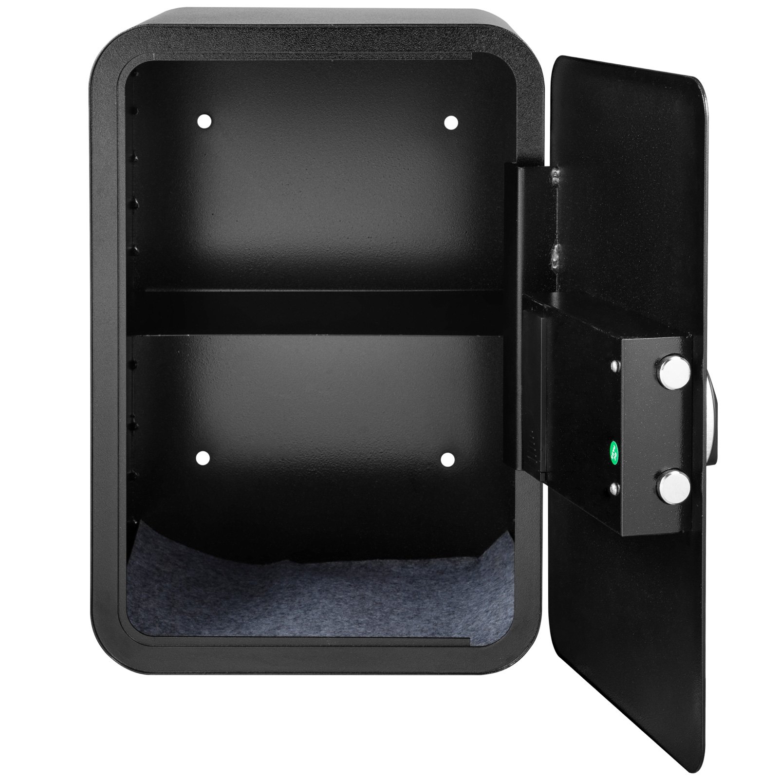 VEVOR Safe Box, 1.8 Cubic Feet Money Safe with Fingerprint Lock and Key ...
