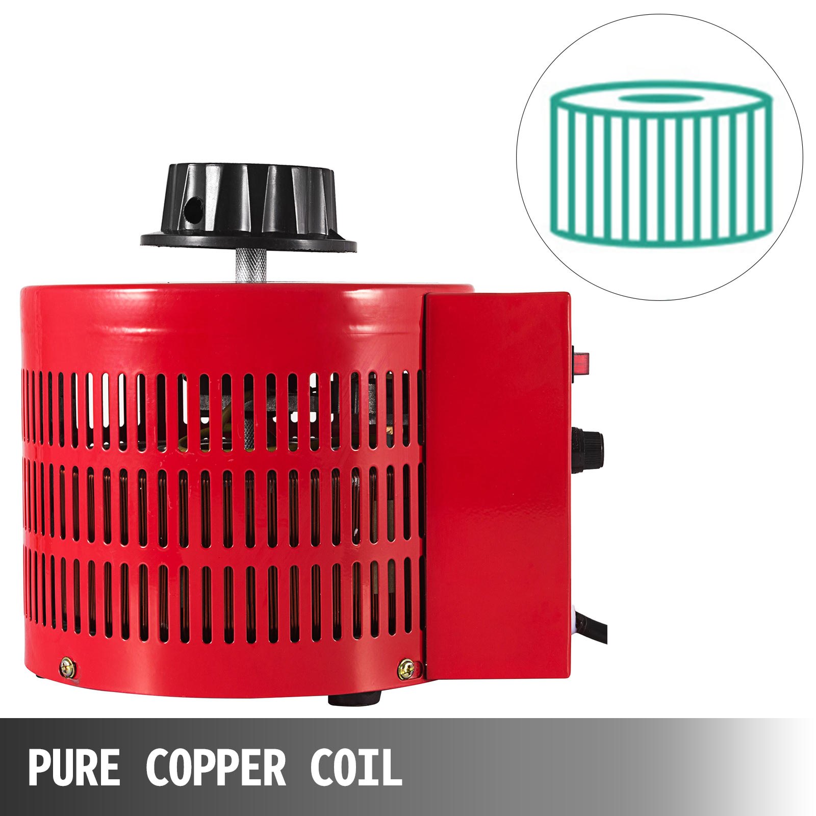 Variac Transformer Variable 1000va Ac Voltage Regulator 110v 1kva 60hz ...