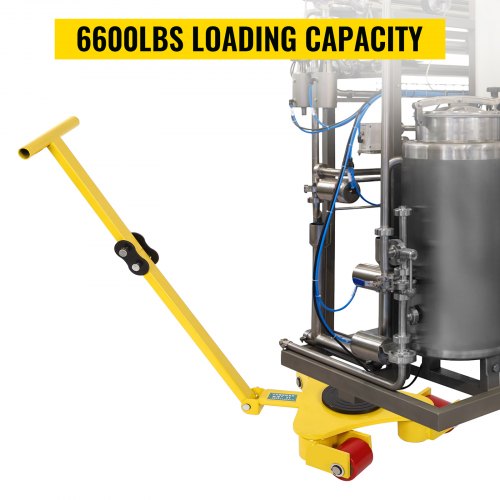 VEVOR Industrial Machinery Mover, 3T/6600lbs Machinery Moving Skate ...