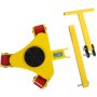 VEVOR Industrial Machinery Mover, 3T/6600lbs Machinery Moving Skate ...