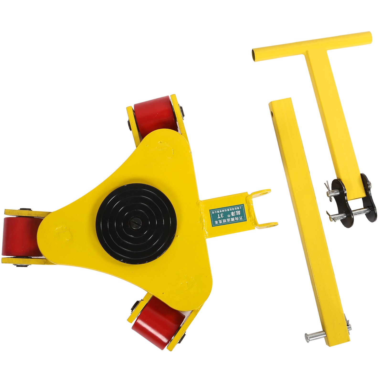 VEVOR Industrial Machinery Mover, 3T/6600lbs Machinery Moving Skate ...