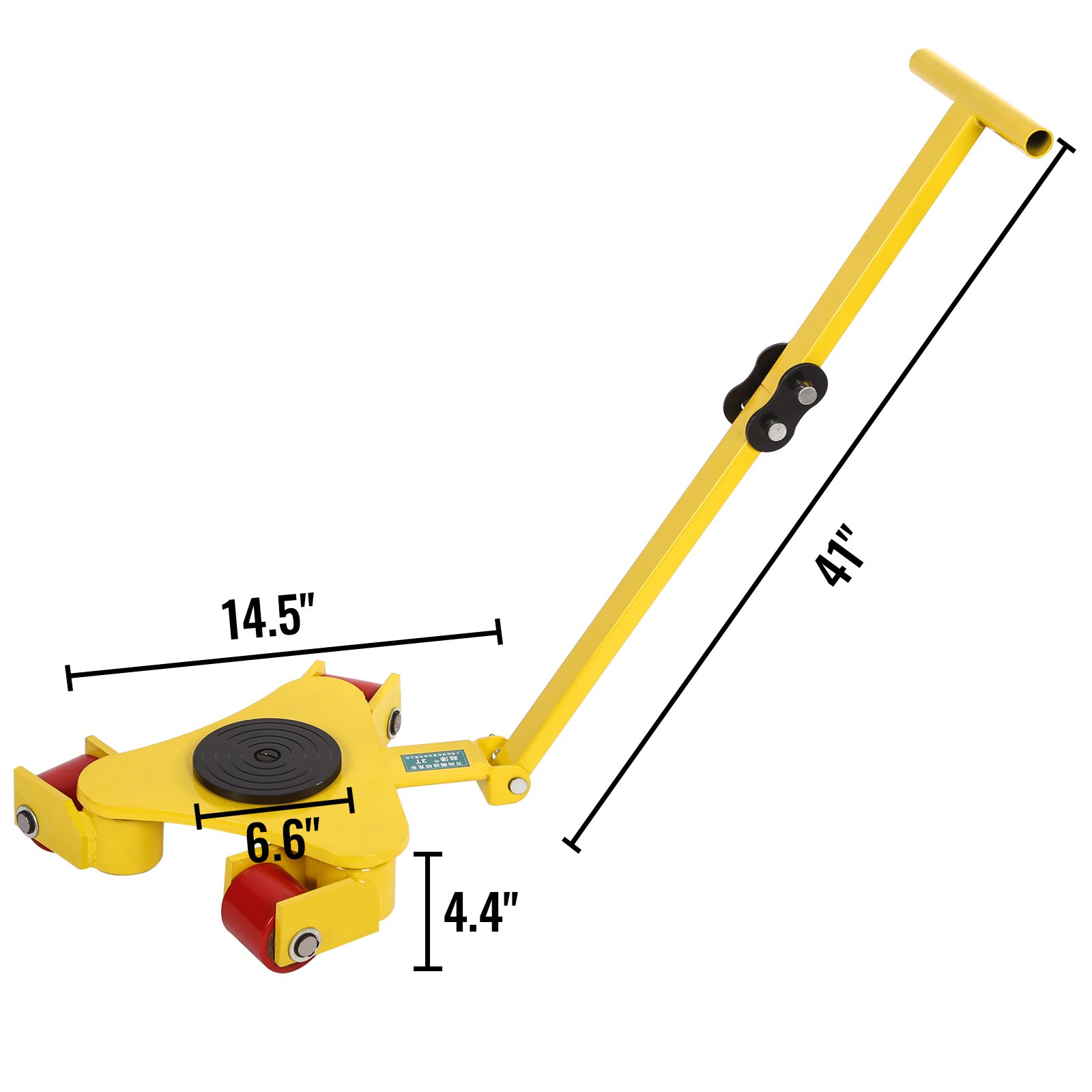 VEVOR Industrial Machinery Mover, 3T/6600lbs Machinery Moving Skate ...