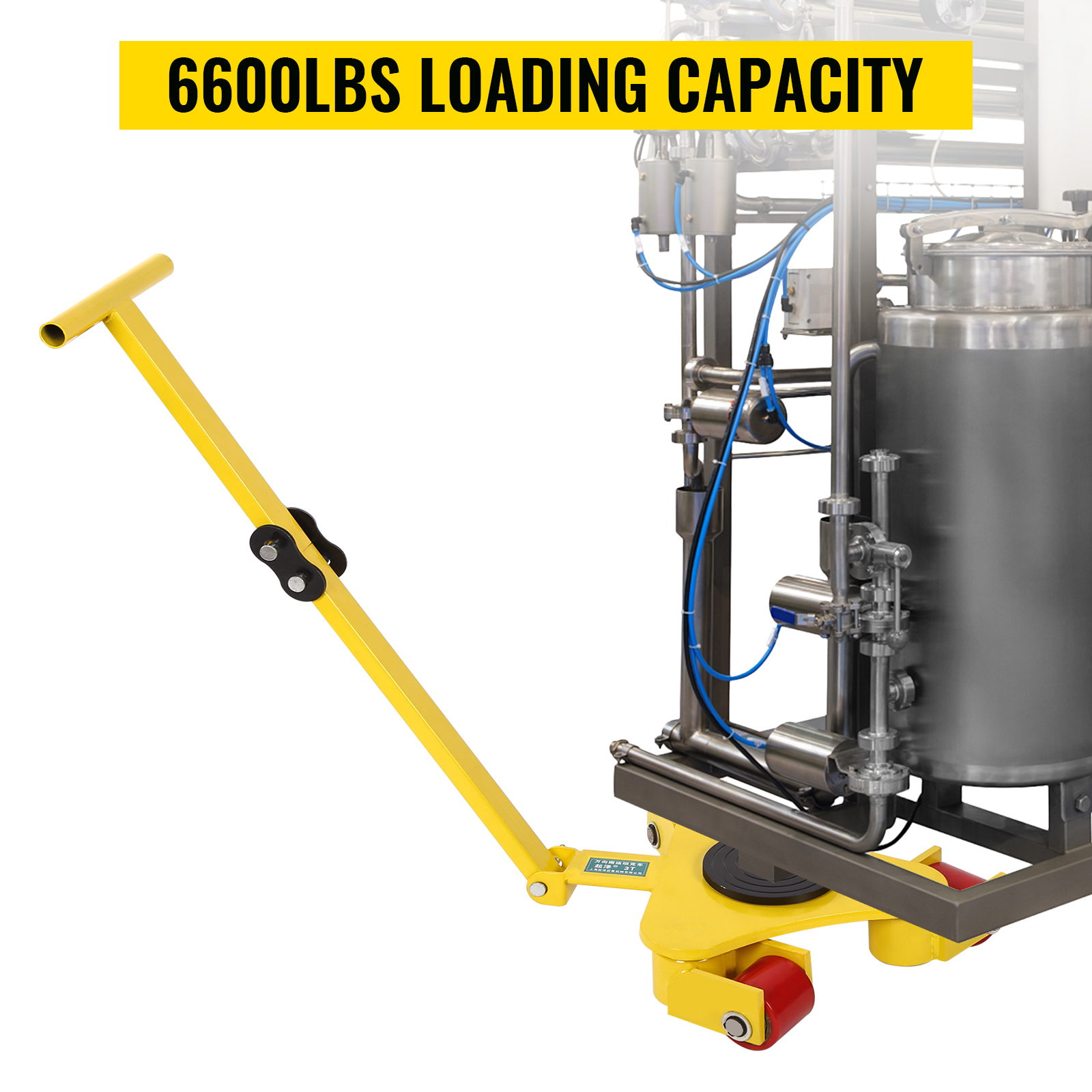Machinery Skate Mover 360°rotation Smooth Heavy Duty Machinery Mover ...