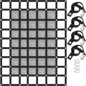 Safety Web Cargo Net with Mesh | VEVOR US