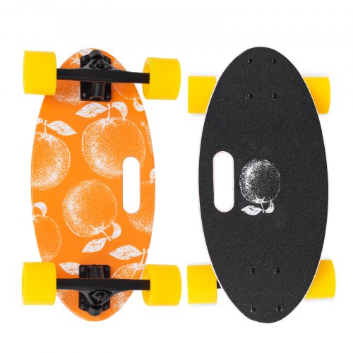 19" Mini Cruiser Skateboard Deck Complete Mini Longboard Retro Fast ...