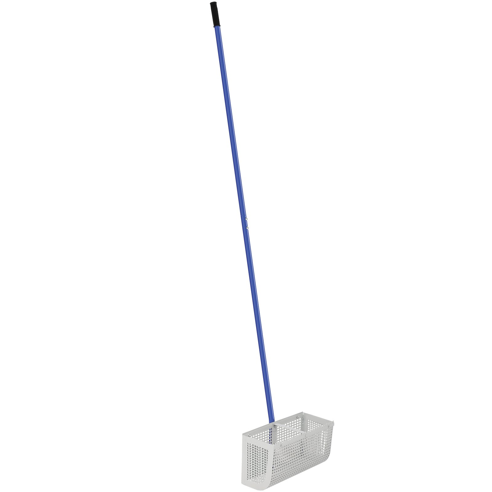 VEVOR Sand Rake, 165 inches Pole Beach Rake, Blue Lake Weed Rakes, 16 ...