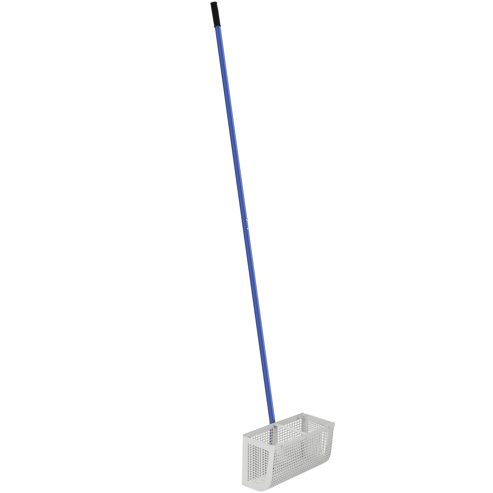 VEVOR Sand Rake, 165 inches Pole Beach Rake, Blue Lake Weed Rakes, 16 ...