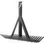 VEVOR Pond Rake, 24 inch Aquatic Weed Rake, Double Sided Lake Weed ...