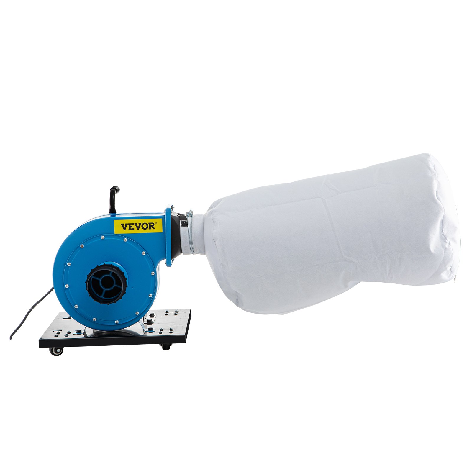 Dust Collector 537 CFM w/ 15 Gallon 30 Micron Bag Optional Wall Mount ...