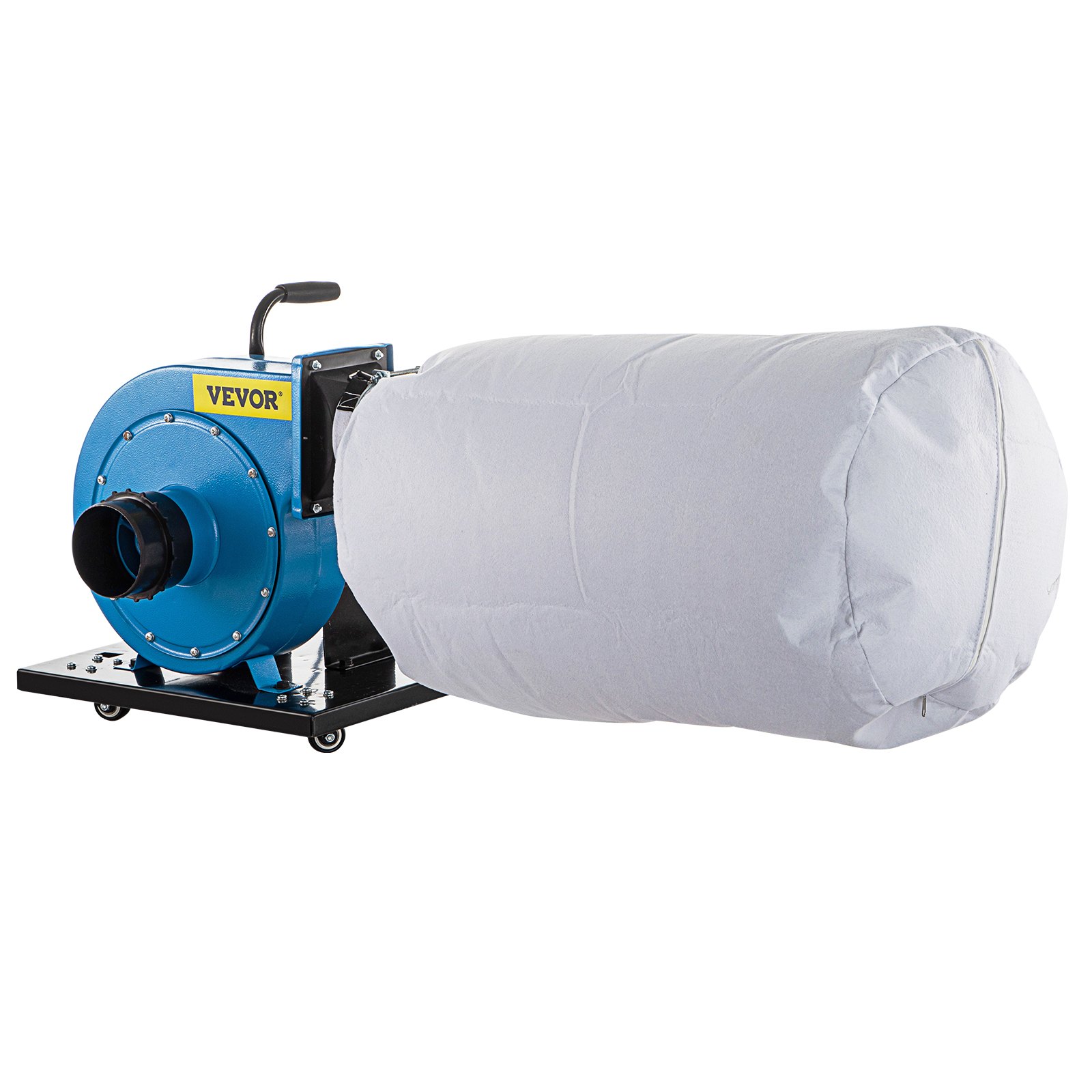 Dust Collector 537 CFM w/ 15 Gallon 30 Micron Bag Optional Wall Mount ...