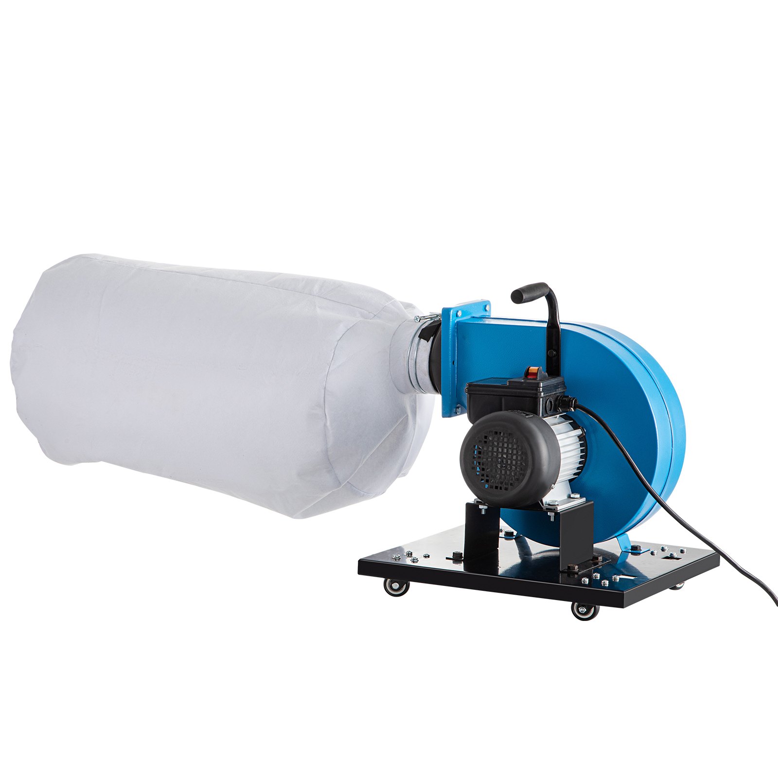 Dust Collector 537 CFM w/ 15 Gallon 30 Micron Bag Optional Wall Mount ...
