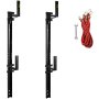 VEVOR Trailer Ladder Rack, Fit for Enclosed Trailer Exterior Side Wall ...