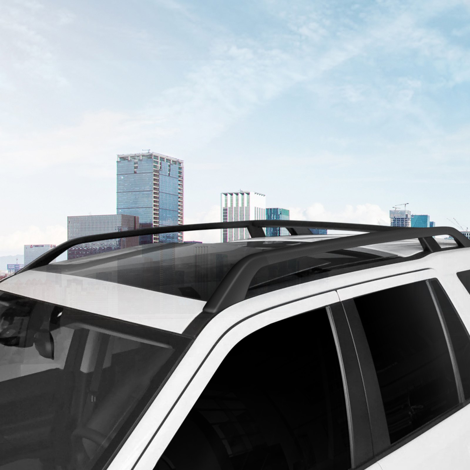 Roof Rack For 06-15 Land Rover Freelander 2 baggage cross bar Side Rail ...