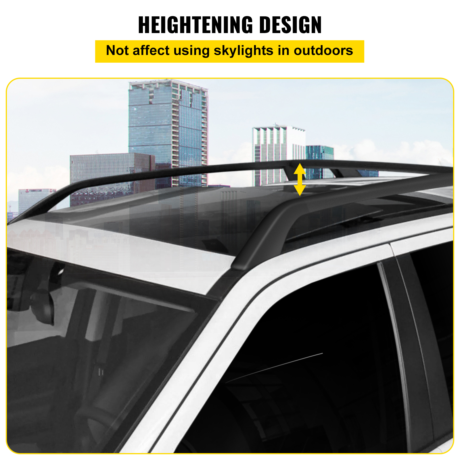 Roof Rack Rails Cross Bar For 2006-2015 Land Rover LR2 Freelander 3pcs ...