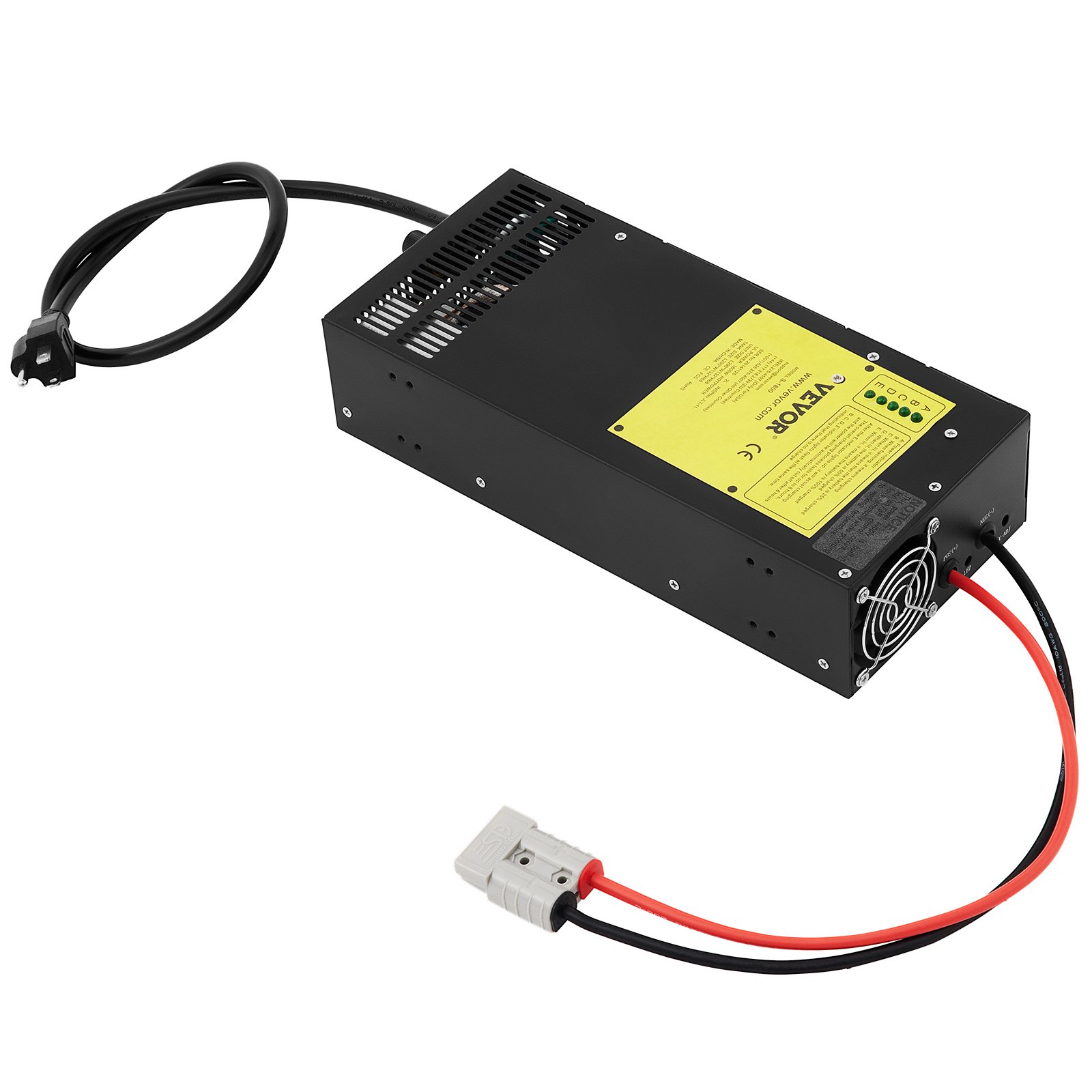 VEVOR 100 Amp RV Power Converter Charger, 110 Volt AC to 12 Volt DC ...