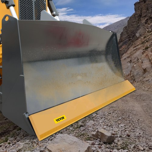 VEVOR Bucket Cutting Edge, 72x6x5/8" Bucket Edge, Weld-on and Bolt-on ...