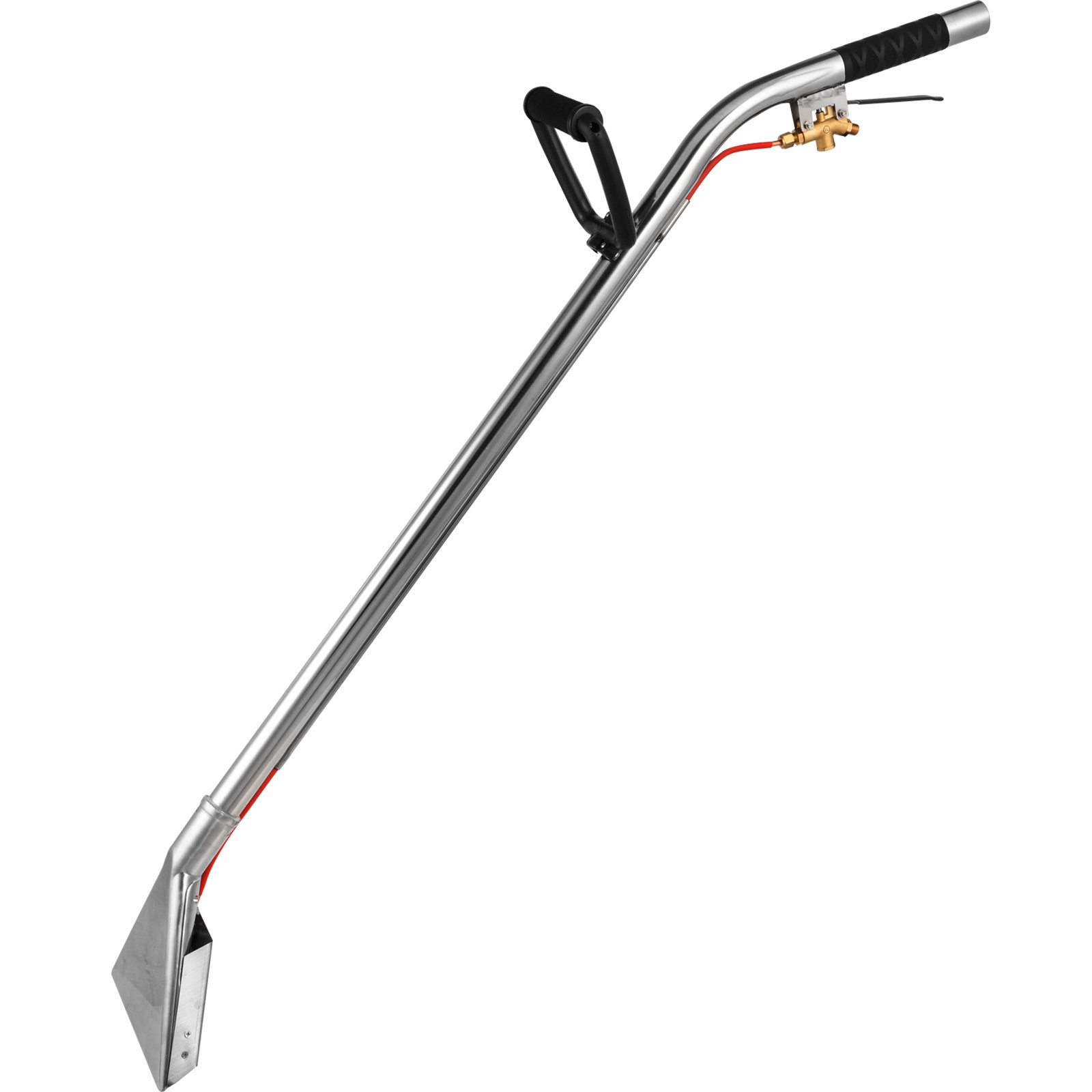 VEVOR Extractor Wand, 12" 2-Jet Upholstery Wand, Stainless Steel Carpet ...