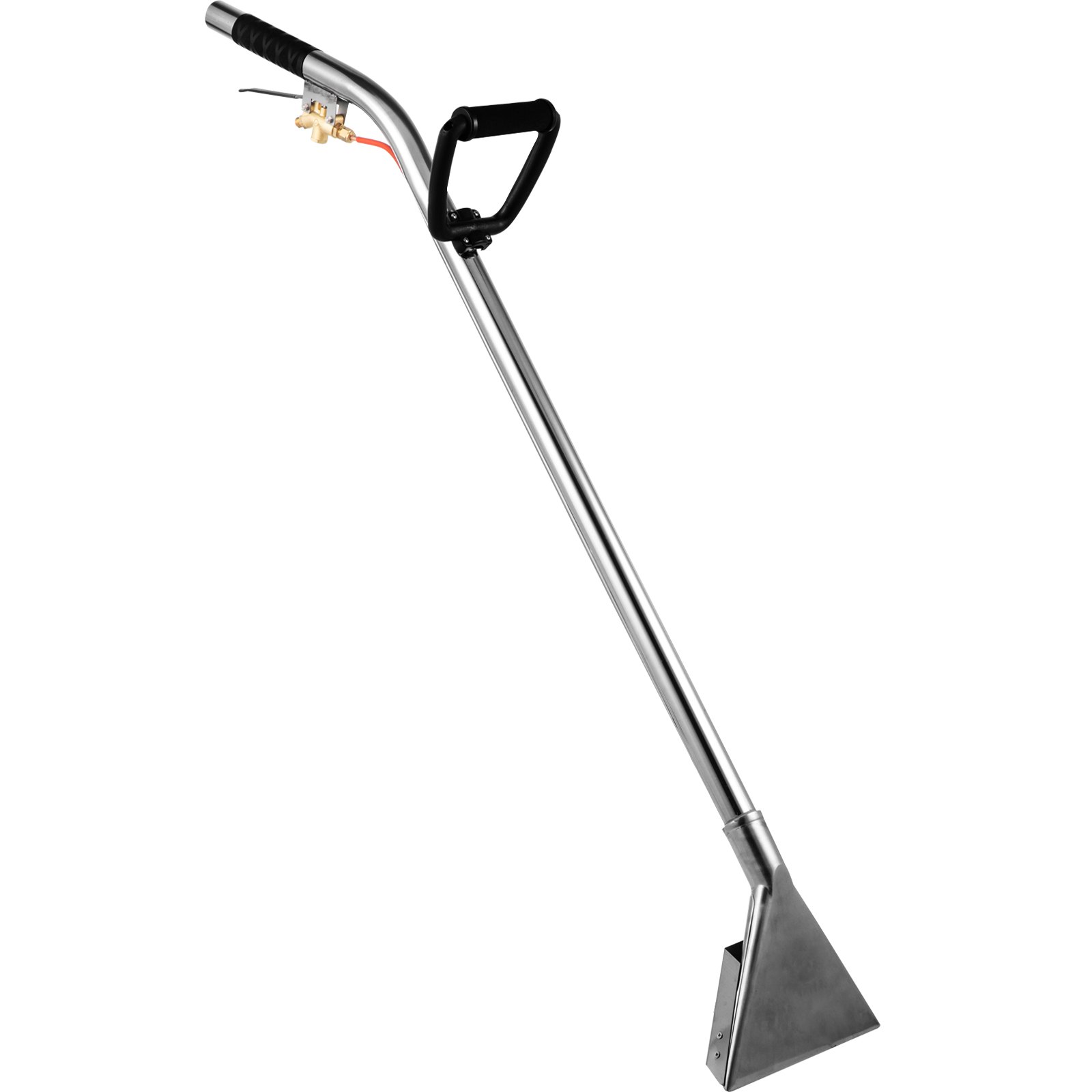 VEVOR Extractor Wand, 12" 2-Jet Upholstery Wand, Stainless Steel Carpet ...